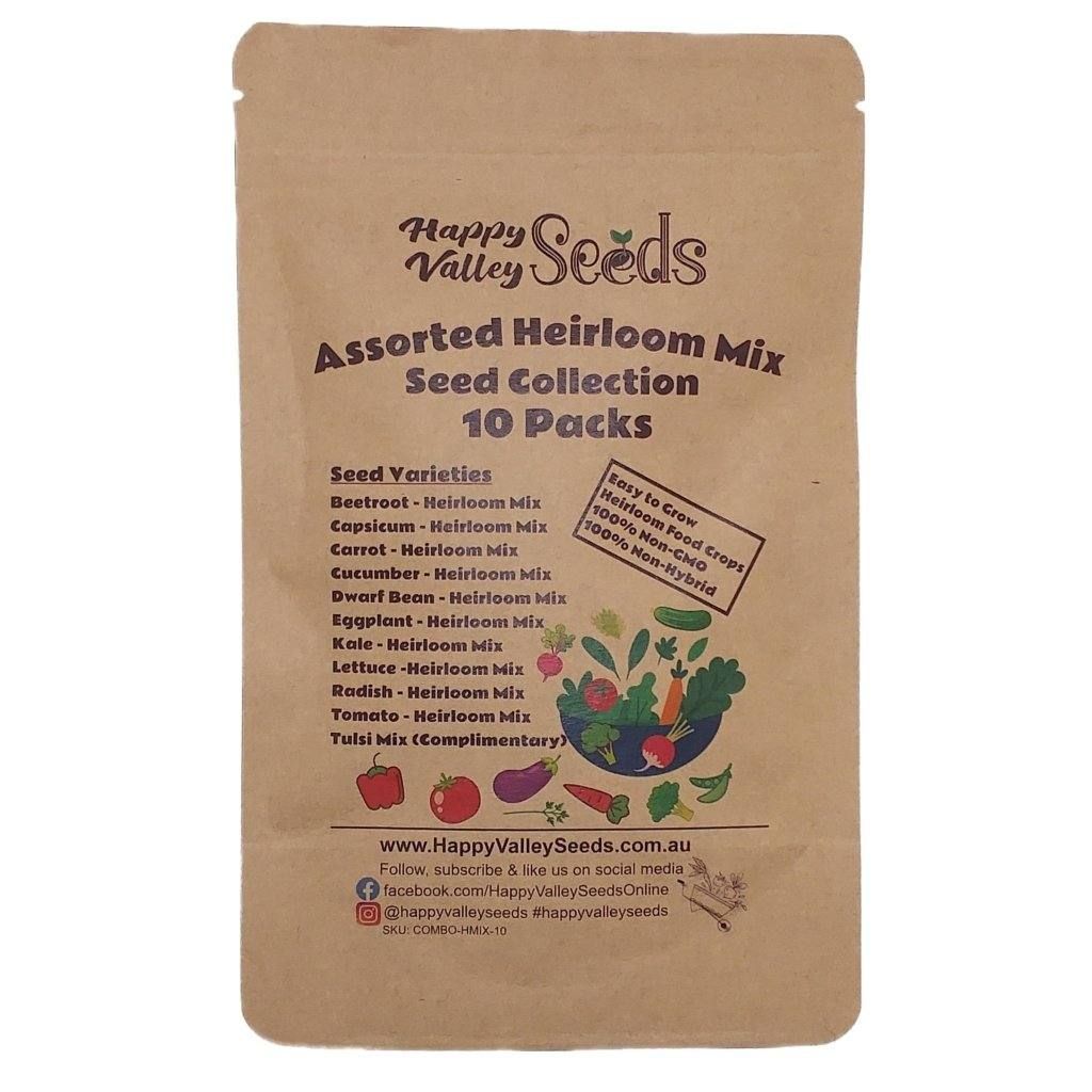 Buy Heirloom Mix Seeds Assorted 10-Pack Online | Happy Valley Seeds